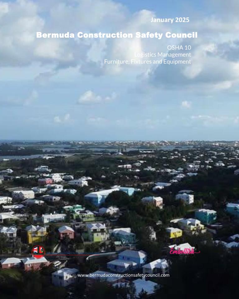 Division 12 – Furnishings – Bermuda Construction Safety Council
