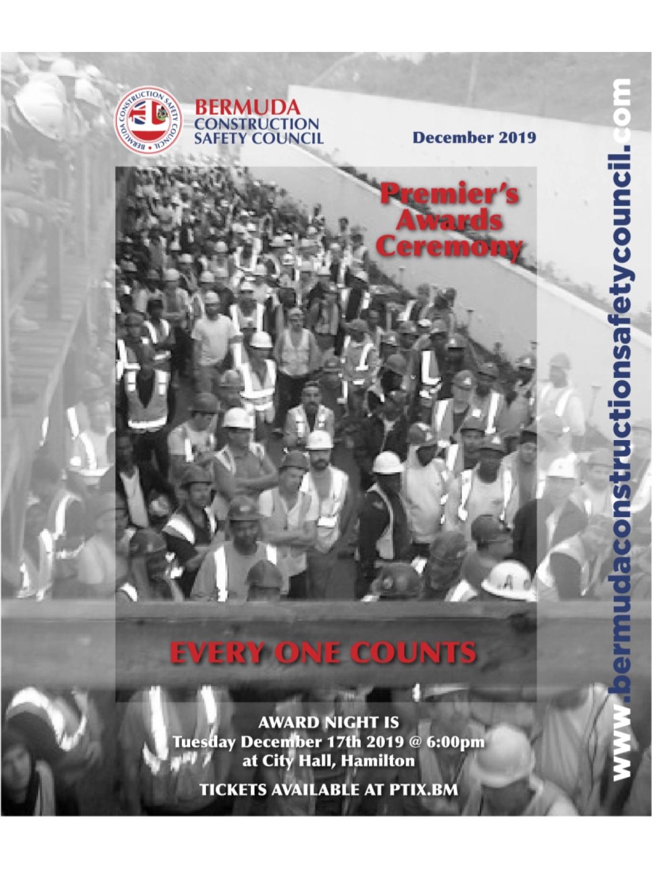 2019 Premier’s Awards – Bermuda Construction Safety Council